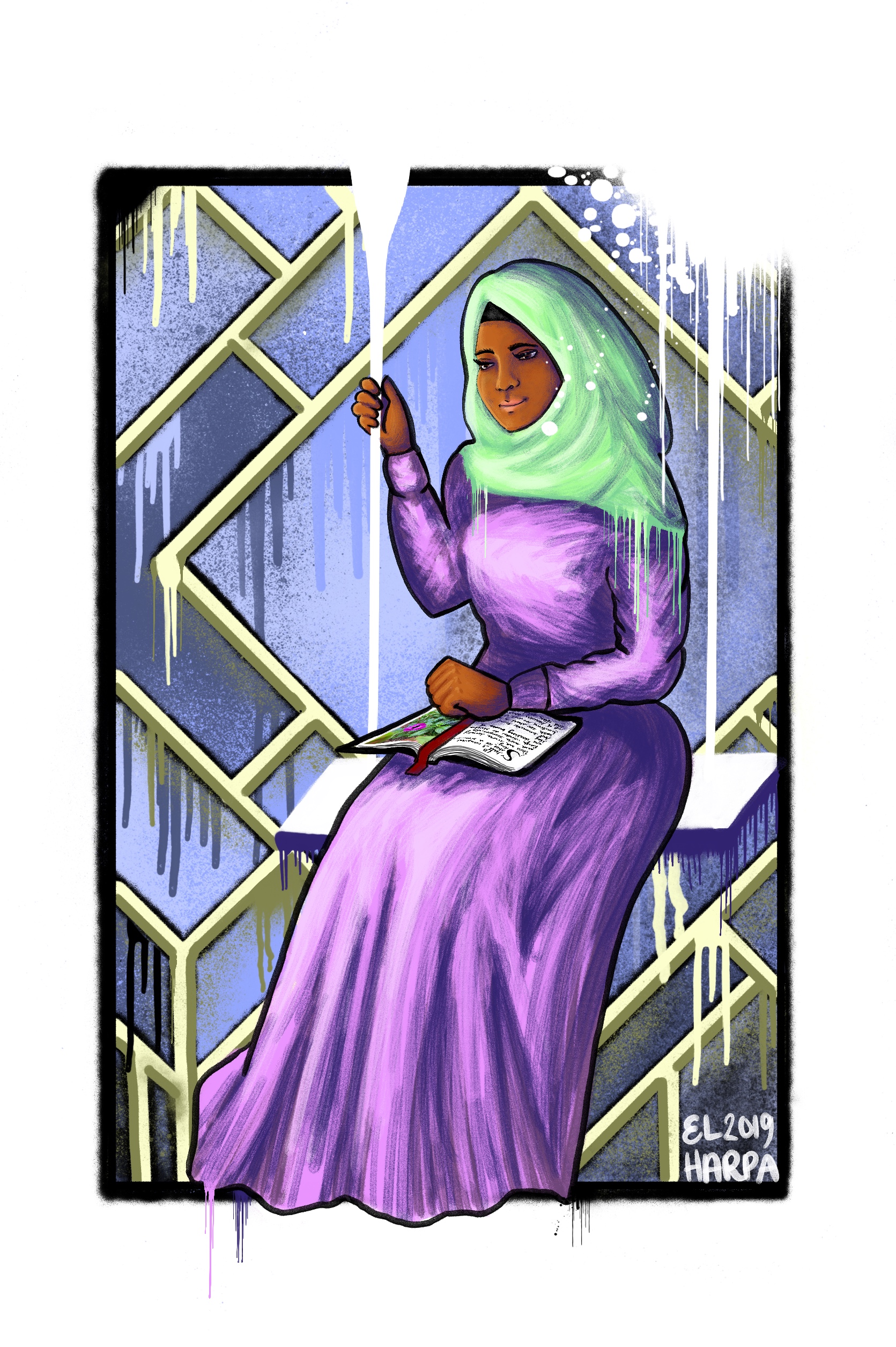 The Artist. - Ris Harp